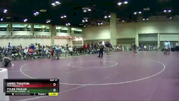 138 lbs Round 3 (8 Team) - Tyler Paulus, Rootstown Raiders vs James ...