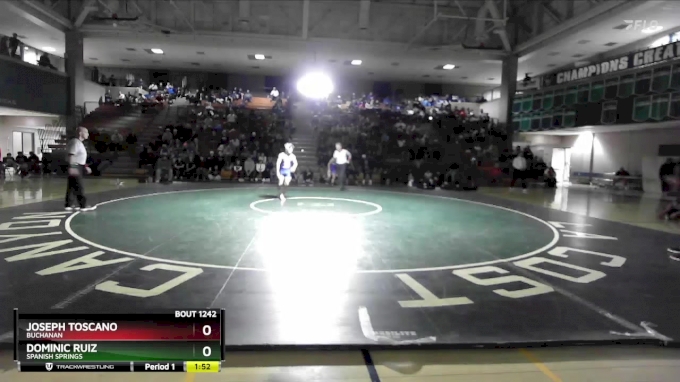 144 lbs 1st Place Match - Joseph Toscano, Buchanan vs Dominic Ruiz ...