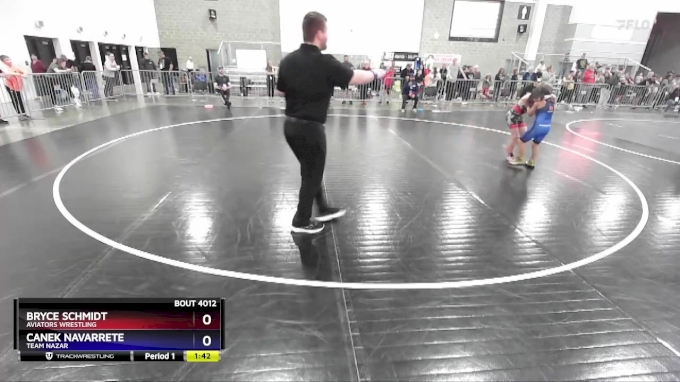 93 lbs Round 1 - Bryce Schmidt, Aviators Wrestling vs Canek Navarrete ...