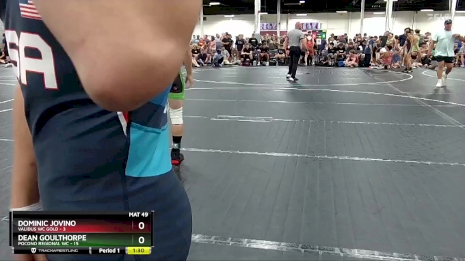 132 lbs Round 1 (8 Team) - Steven Korte, Pocono Regional WC vs Joe ...