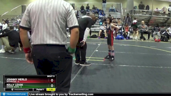 54 lbs Round 3 (4 Team) - Kelly Leask, Dundee White vs Johnny Merlo ...