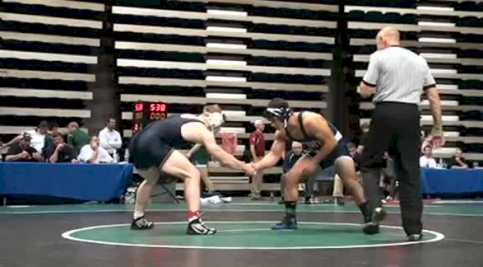 197 lbs quarter-finals Morgan McIntosh Penn State vs. Paul Rands Navy ...