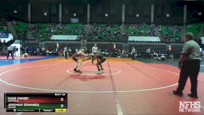 160 lbs Champ. Round 1 - Jeremiah Edwards, Oxford vs Gage Ownby, Hartselle