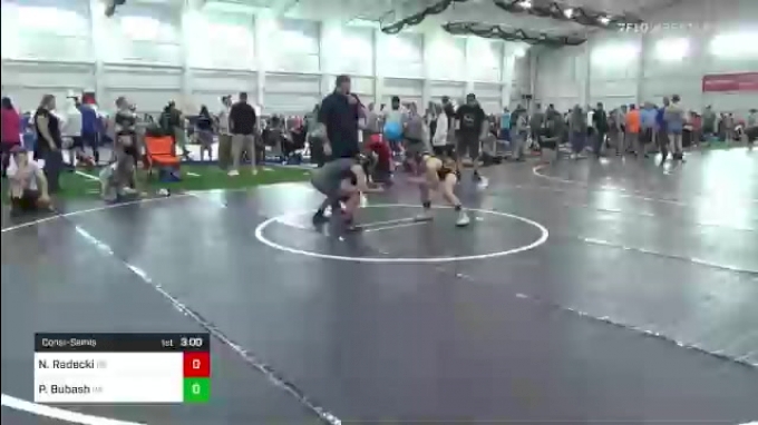 S-85 lbs Consolation - Natalie Radecki, DE vs Preston Bubash, PA