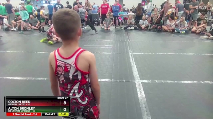 80 lbs Round 6 (10 Team) - Colton Reed, Georgia United vs Alton Bromley ...