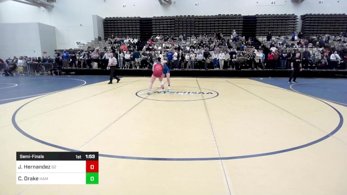 123 lbs Semifinal - Julianna Hernandez, Barn Brothers vs Cailan Drake ...