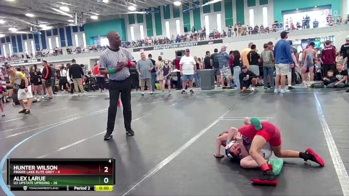 64 lbs Round 2 (10 Team) - Hunter Wilson, Finger Lake Elite Grey vs ...