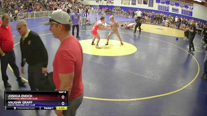 113 lbs Quarterfinal - Joshua Enoch, Clackamas Wrestling Club vs Vaughn ...
