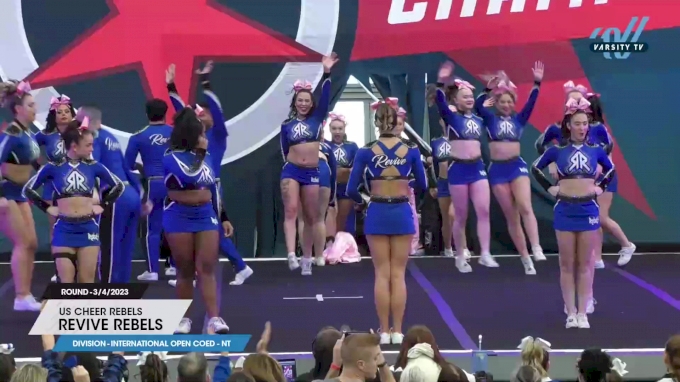 US Cheer Rebels - Revive Rebels [2023 L6 International Open Coed - NT 3/4/2023] 2023 Mid ...