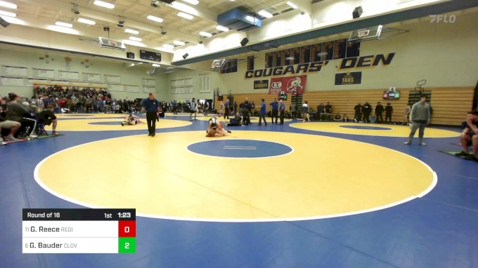 135 lbs Round Of 16 - Garrett Reece, Regis Jesuit (CO) vs Gavin Bauder ...