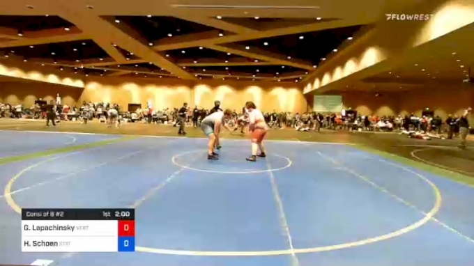 285 lbs Consolation - Grant Lapachinsky, Vertex Wrestling vs Harrison ...