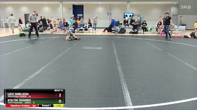 68 lbs Round 3 (6 Team) - Levi Snelson, Midlothian Miners vs Koltin ...