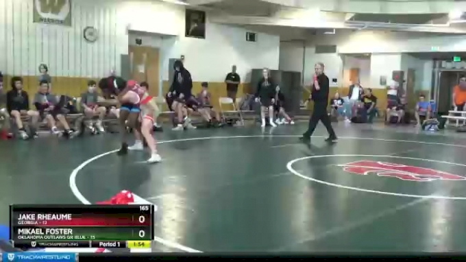 165 lbs Placement Matches (8 Team) - Jake Rheaume, Georgia vs Mikael ...