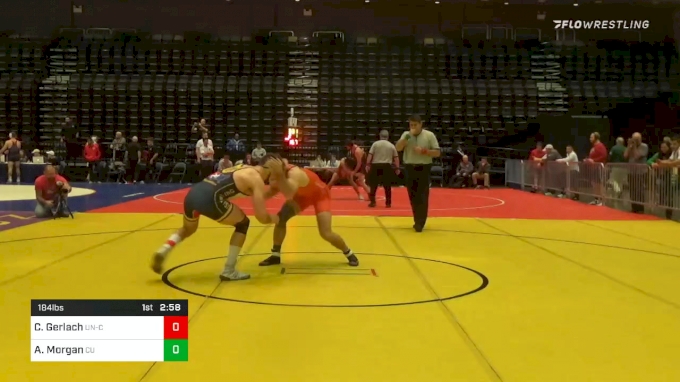 184 lbs Prelims - Caden Gerlach, UN-California Baptist University vs ...