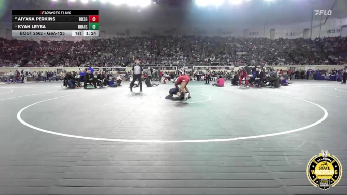 G6A-125 lbs 1st Place Match - Kyah Leyba, Broken Arrow-Girls vs Aiyana ...