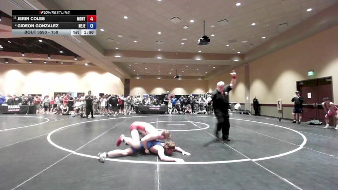 150 lbs Semis - Jerin Coles, Montana vs Gideon Gonzalez, New Jersey