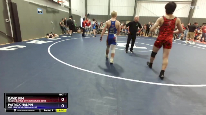 150 lbs Quarterfinal - David Kim, Alaska Battle Cats Wrestling Club vs ...
