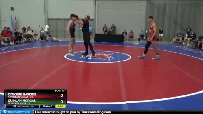 182 lbs Placement Matches (8 Team) - Cyncere Haskins, North Dakota Blue ...