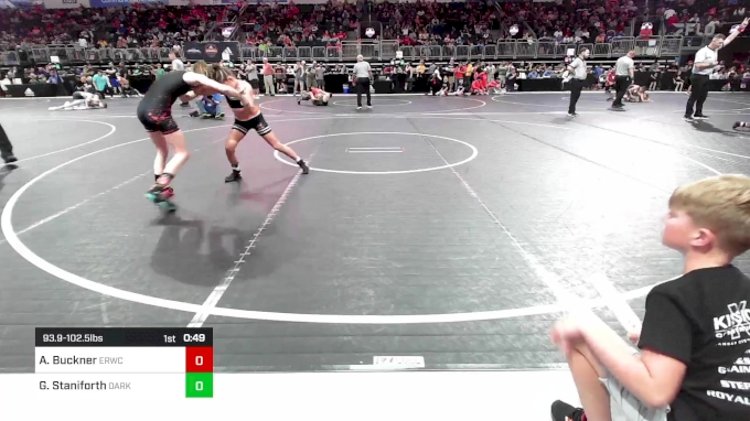 93.9-102.5 lbs Consi Of 8 #2 - Aislyn Buckner, ERWC vs Gabriella ...