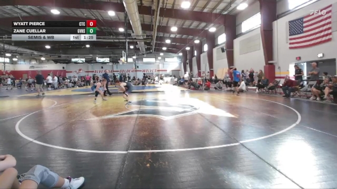 155 lbs Semis & Wb - Wyatt Pierce, Curby Training Center vs Zane ...