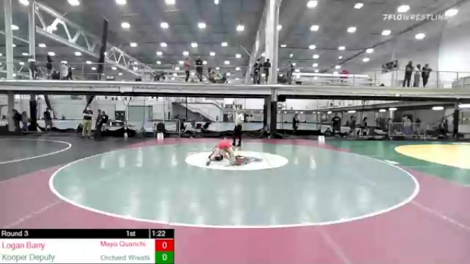 70 lbs Rr Rnd 3 - Logan Barry, Mayo Quanchi Judo, Wrestling & Bjj vs ...