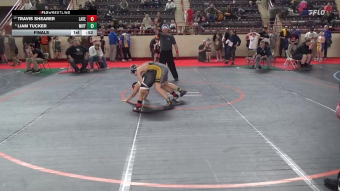 150_B lbs Final - Travis Shearer, Lakeview vs Liam Tucker, Mifflinburg