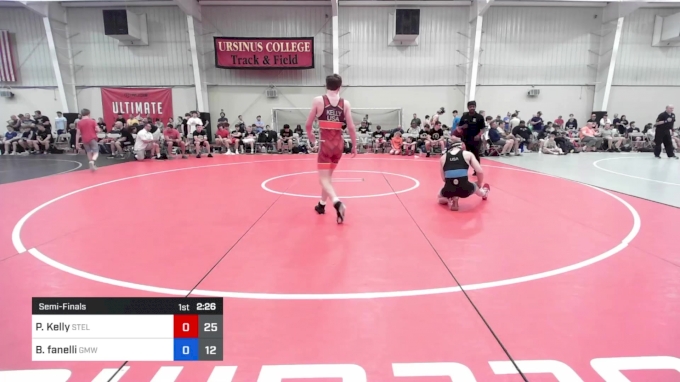66 kg Semifinal - Patrick Kelly, Steller Trained Tenebrous vs Benjamin ...