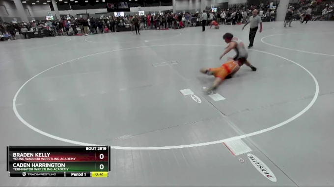 144 lbs Cons. Round 4 - Caden Harrington, Terminator Wrestling Academy ...