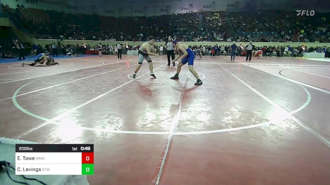 200 lbs Consi Of 64 #2 - Eyan Towe, Westmoore vs Carter Levings, Stillwater