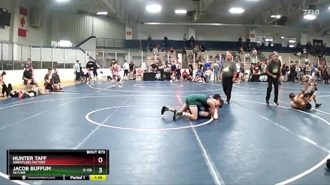 112 lbs Champ. Round 3 - Hunter Taff, Wrestling Factory vs Jacob Buffum ...
