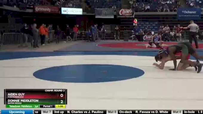 Champ. Round 2 - Aiden Guy, Fontainebleau vs Donnie Middleton, Baton Rouge