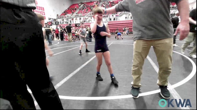 58 lbs Round Of 16 - Xander Cermak, Perry Wrestling Academy vs Hank ...