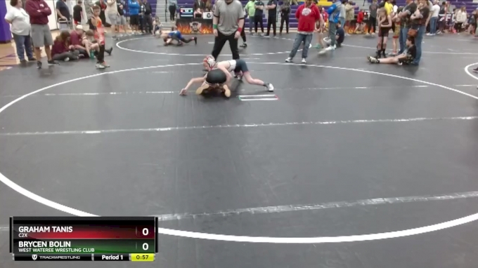 75 lbs Round 5 - Brycen Bolin, West Wateree Wrestling Club vs Graham ...