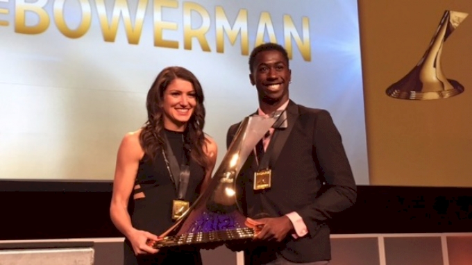 Jenna Prandini, Marquis Dendy Win The Bowerman Award - FloTrack