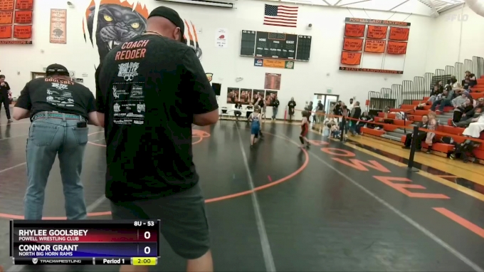 53 lbs Cons. Semi - Rhylee Goolsbey, Powell Wrestling Club vs Connor ...