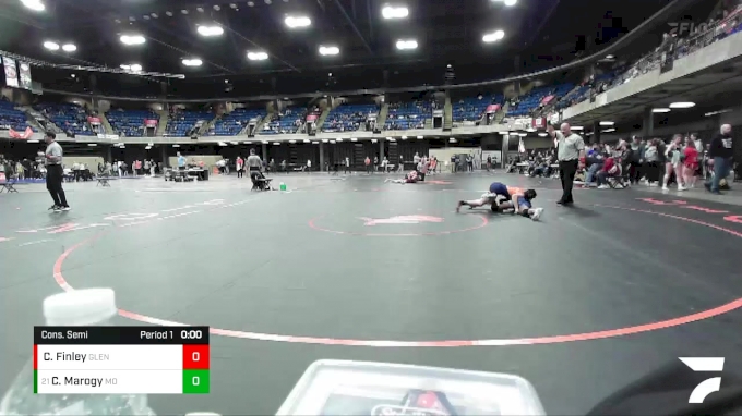 135 lbs Cons. Semi - Christina Marogy, Buffalo Grove vs Christiara ...