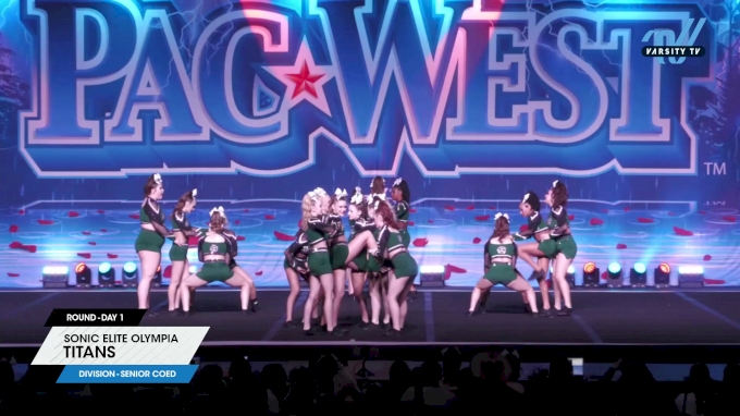 Sonic Elite Olympia - Titans [2025 L3 Senior Coed Day 1] 2025 PacWest ...