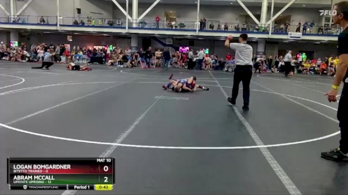 80 lbs Round 3 (10 Team) - Abram McCall, Upstate Uprising vs Logan ...