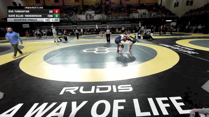 185 lbs Quarterfinal - Eva Tumanyan, Choate Rosemary Hall vs Kate Ellis ...
