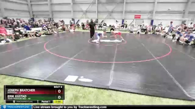 100 lbs Round 1 (16 Team) - Joseph Bratcher, Kentucky vs Erik Egstad ...