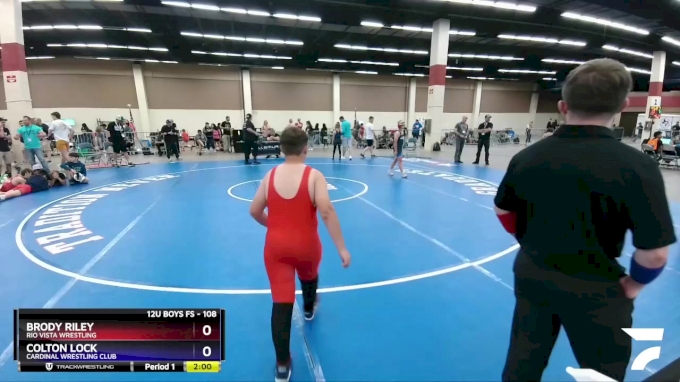 108 lbs Cons. Semi - Brody Riley, Rio Vista Wrestling vs Colton Lock ...