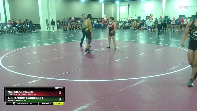 150 lbs Round 3 (10 Team) - Alejandro Carbonell, Verot Vikings vs ...