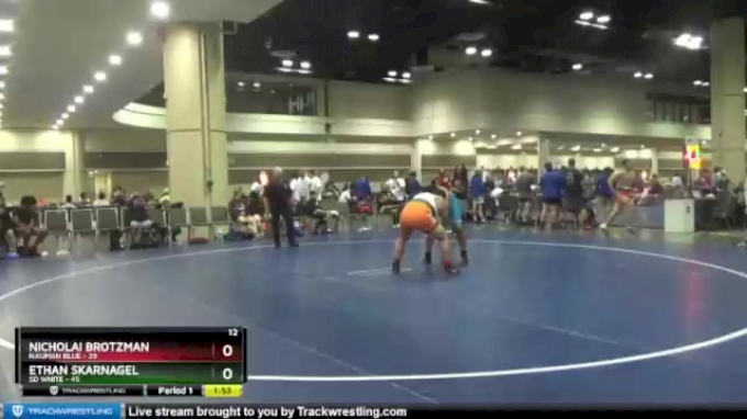 220 lbs Cross Bracket (8 Team) - Starlin Clark, TOWC Trojans vs Karol ...