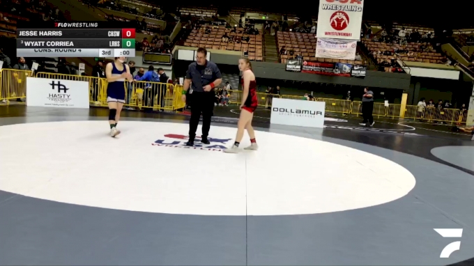 Cadet Girls - 135 lbs Cons. Semis - Rebekah Miller, Blazers Wrestling ...