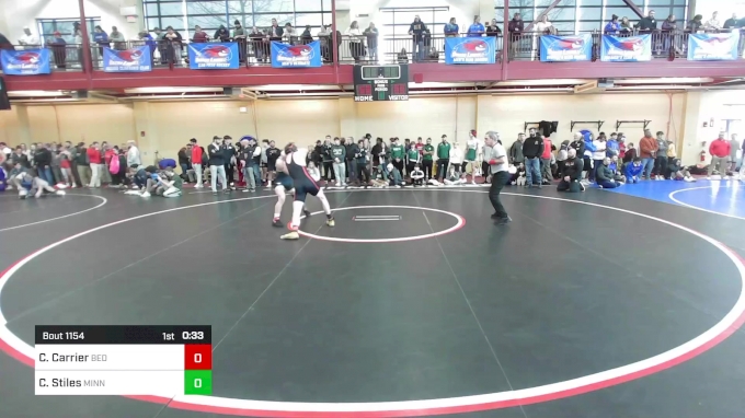 160 lbs Consi Of 16 #2 - Connor Carrier, Bedford vs Calvin Stiles ...