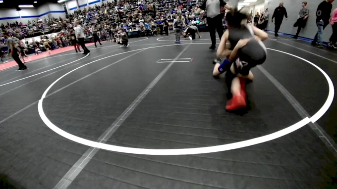75 lbs Consi Of 4 - Jaidyn Wilson, Mustang Bronco Wrestling Club vs ...
