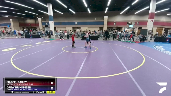106 lbs Quarterfinal - Marcel Bailey, Lofton Style Wrestling Club vs ...