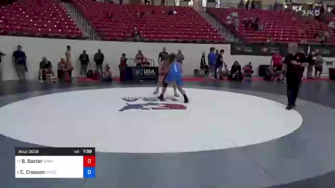 71 kg 7th Place - Bronson Baxter, Spartan Mat Club vs Christopher ...