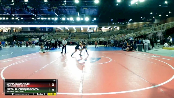 115 lbs Cons. Semi - Natalia Choquegonza, PV Girls Wrestling vs Emma ...