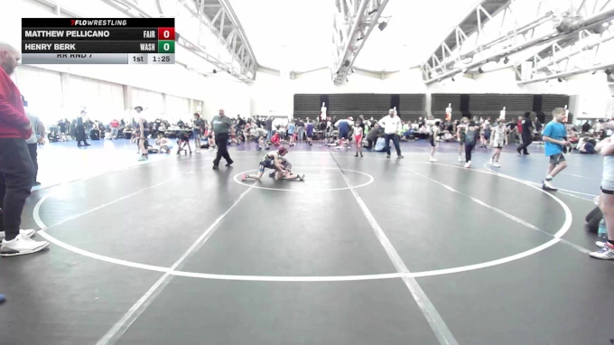 57 lbs Rr Rnd 7 - Matthew Pellicano, Fair Lawn Jr Wrestling vs Henry ...